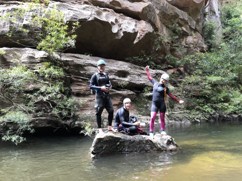 Joint canyoning camp with Northern Rivers Bushwalking Club at Mt Wilson ...