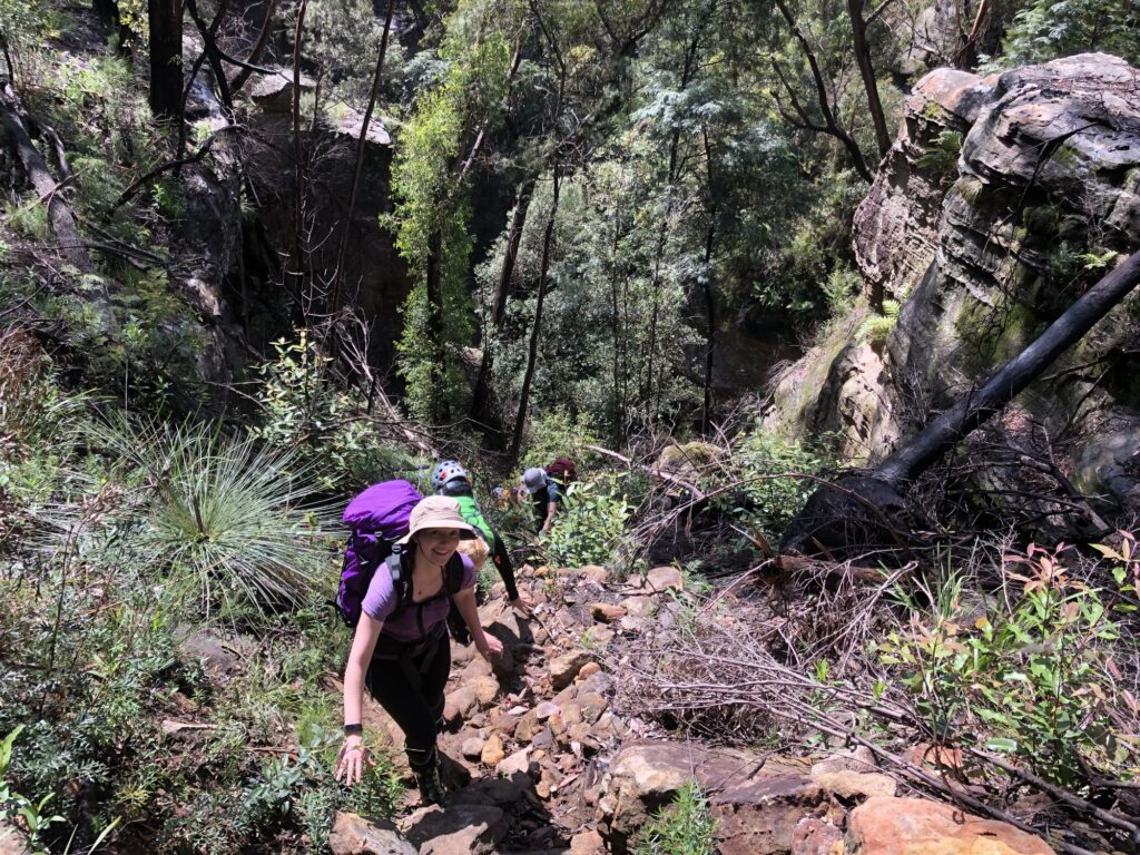 Joint canyoning camp with Northern Rivers Bushwalking Club at Mt Wilson ...