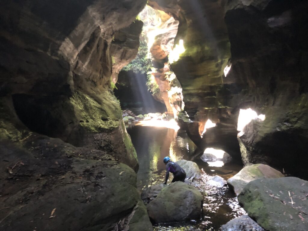 Joint canyoning camp with Northern Rivers Bushwalking Club at Mt Wilson ...